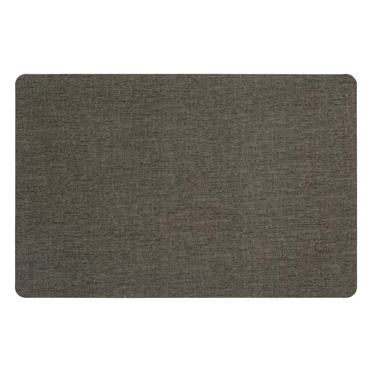 Individual Rectangular (Gris Oscuro) De Pvc – Kulhaus