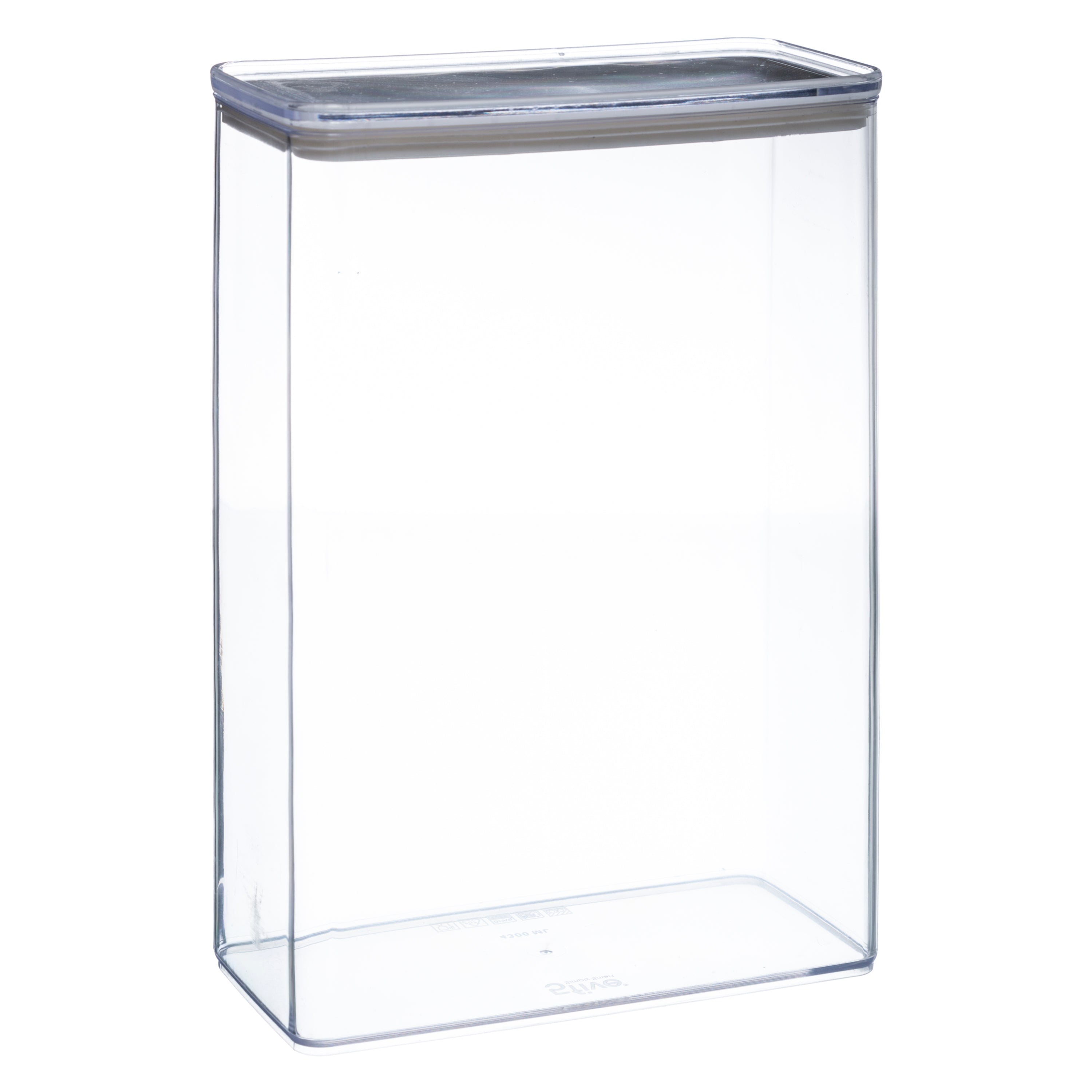 Caja Rectangular Transparente 4 Litros De Plástico – Kulhaus